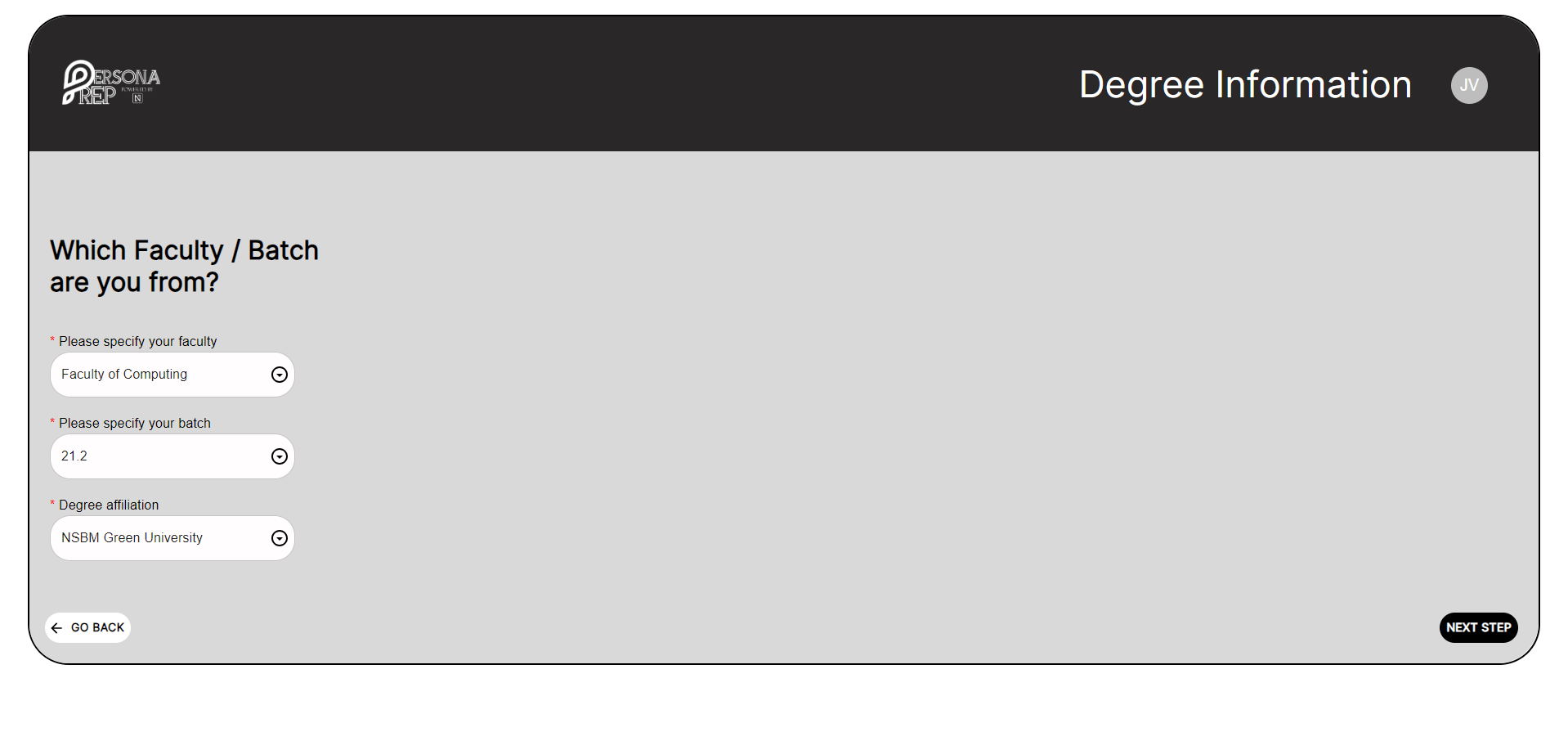 Persona Prep - CV Generator & Mock Interview Simulator
